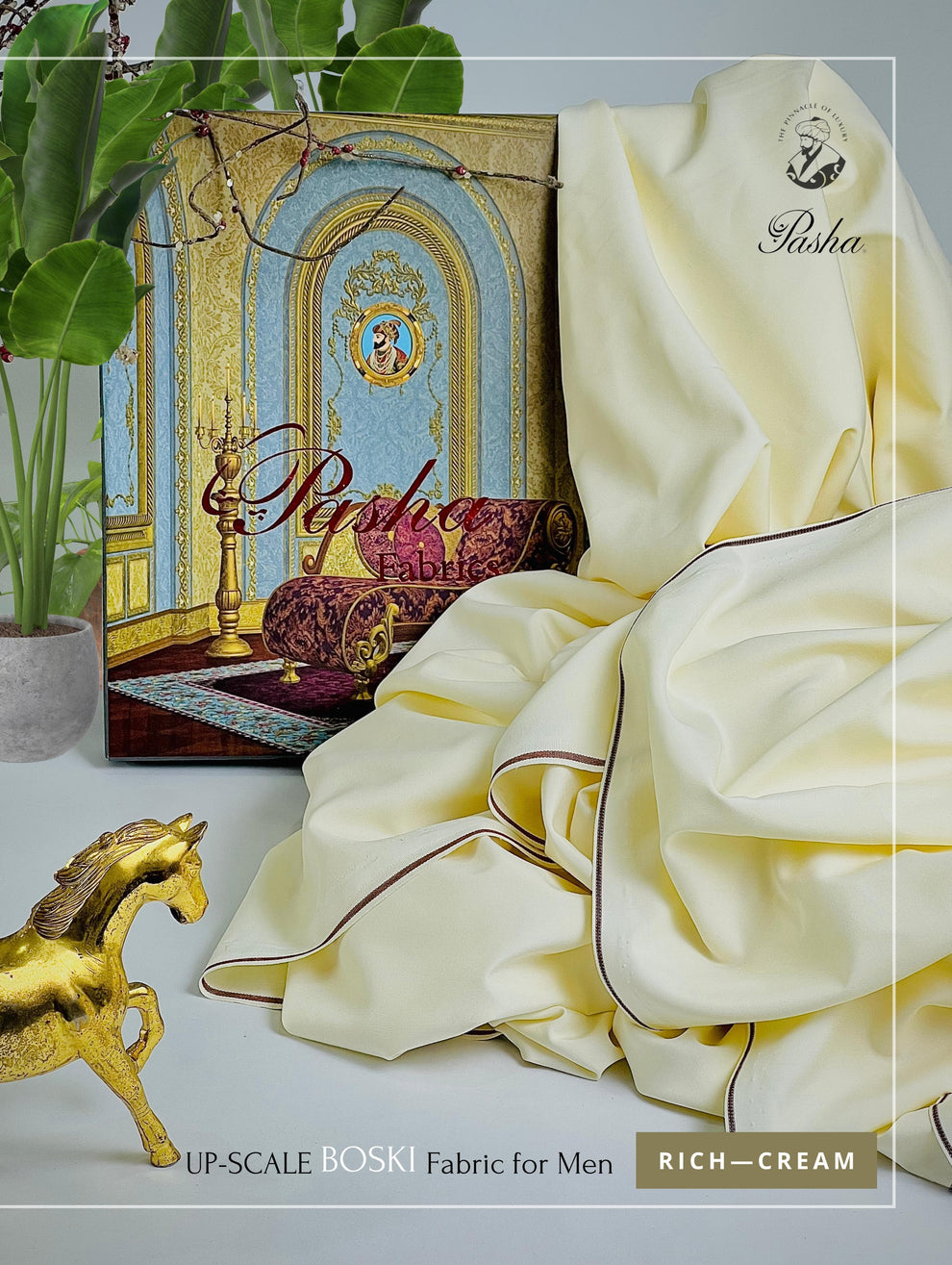 Pasha Rich Cream – Alkaram Store